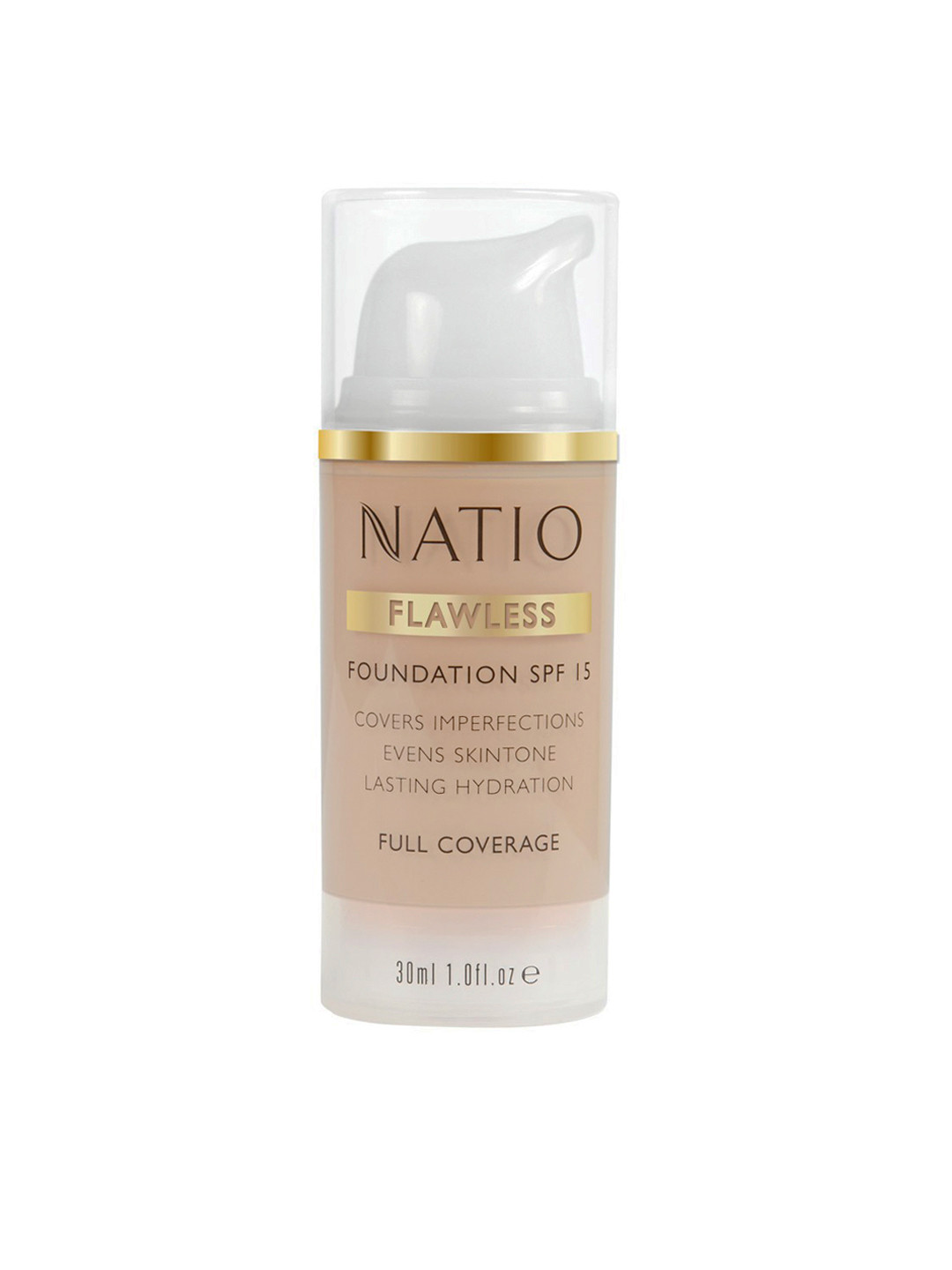 Buy Natio Flawless Foundation Light Medium - Foundation for Women ...