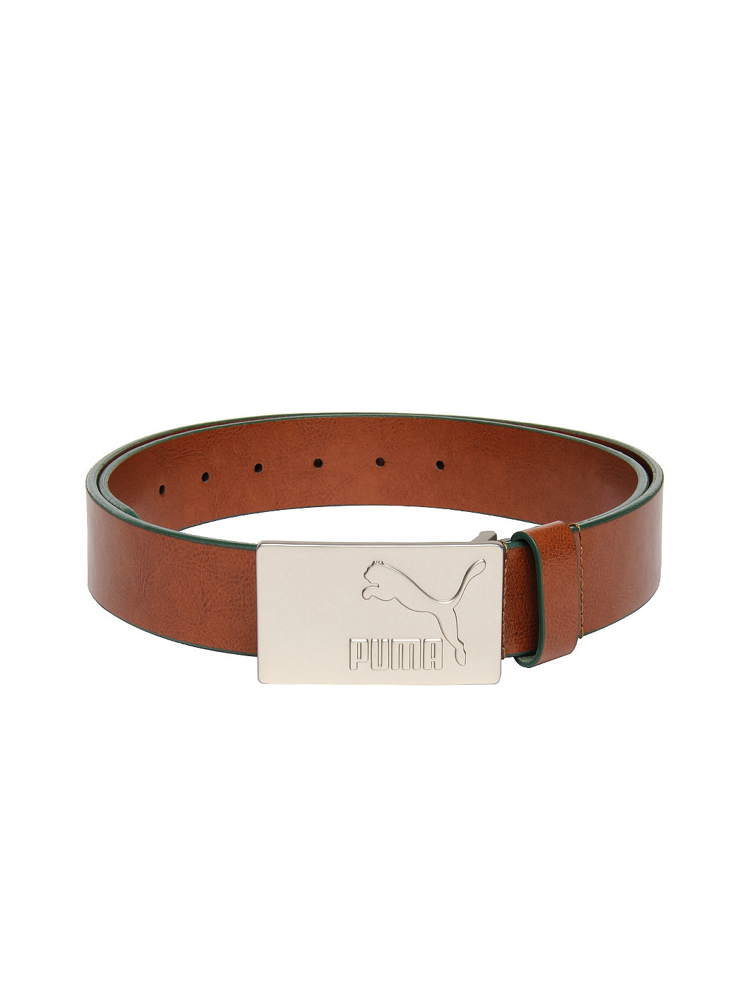 Buy Puma Men Brown PU Belt - Belts for Men 635152 | Myntra