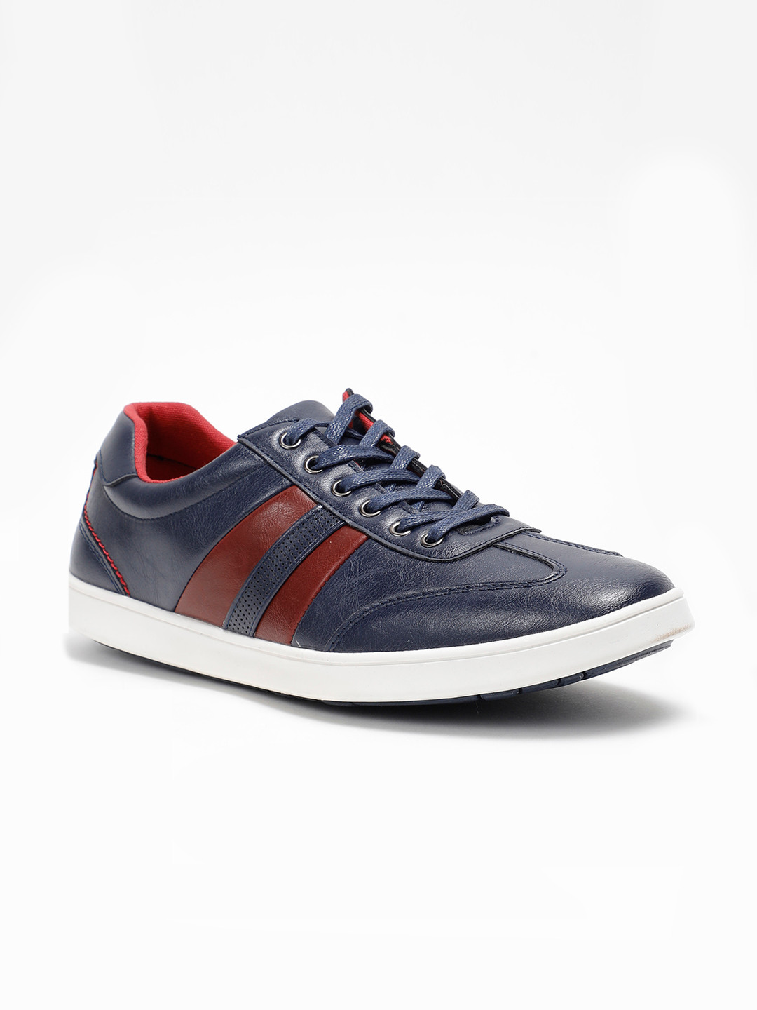 Buy LOCOMOTIVE Men Navy Blue Sneakers - Casual Shoes for Men 6493309 ...