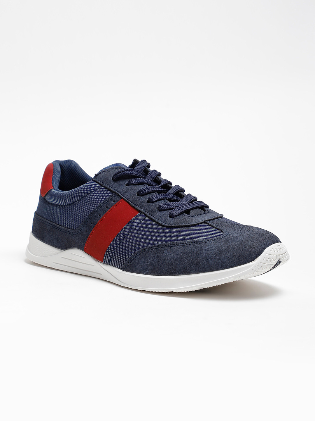 Buy LOCOMOTIVE Men Navy Blue Sneakers - Casual Shoes for Men 6500534 ...