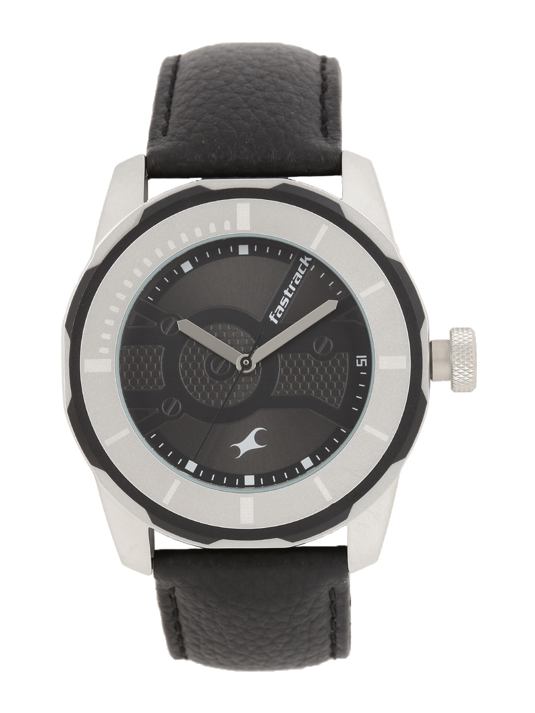 Buy Fastrack Men Black Analogue Watch NK3089SL02 - Watches for Men ...