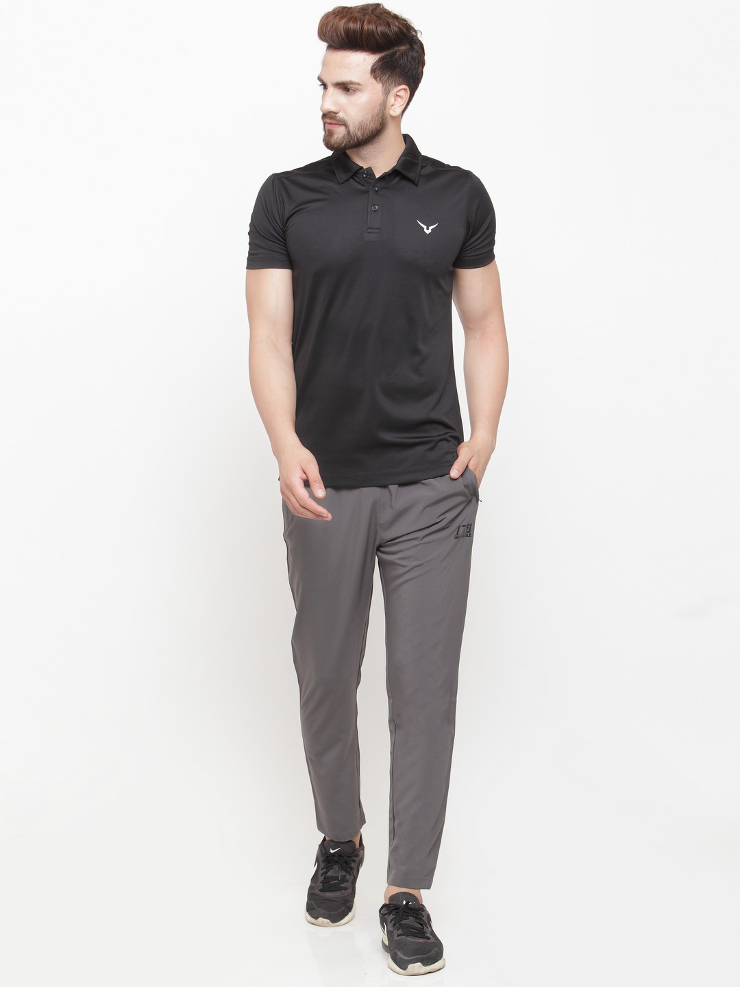 Buy Invincible Men Feather Weight Stretch Workout Pants - Track Pants ...