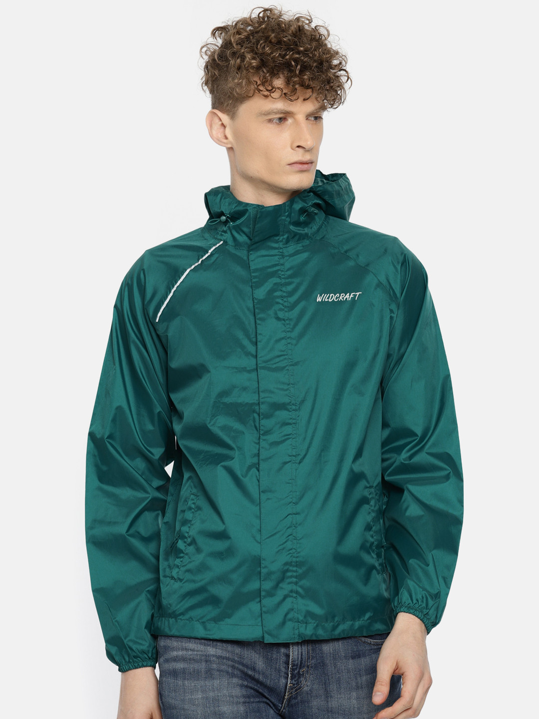 Buy Wildcraft Men Teal Green Waterproof Rain B Plus Cheater'14 - Rain ...
