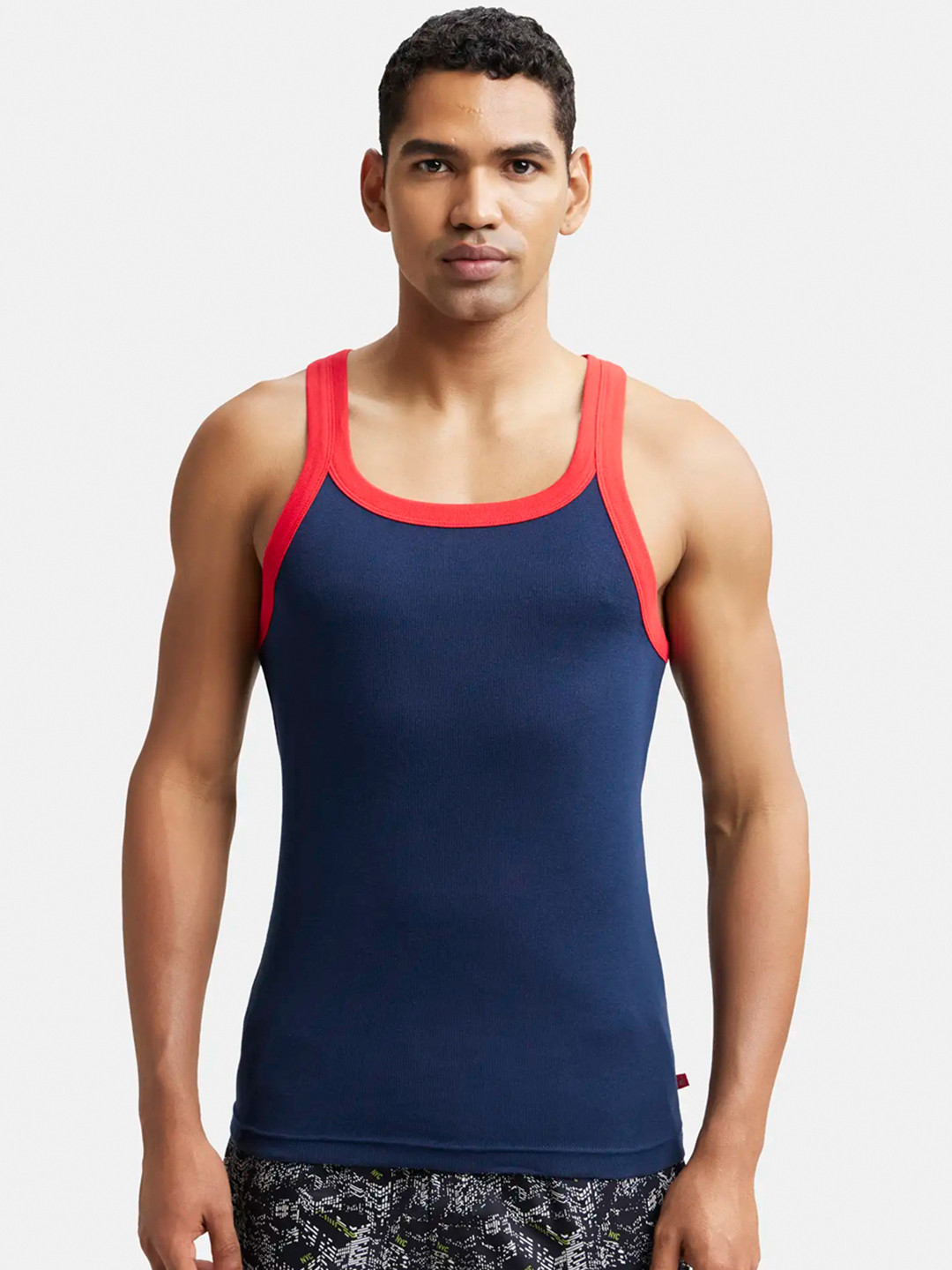 Buy Jockey Combed Cotton Rib Square Neck Gym Vest US27 - Innerwear ...