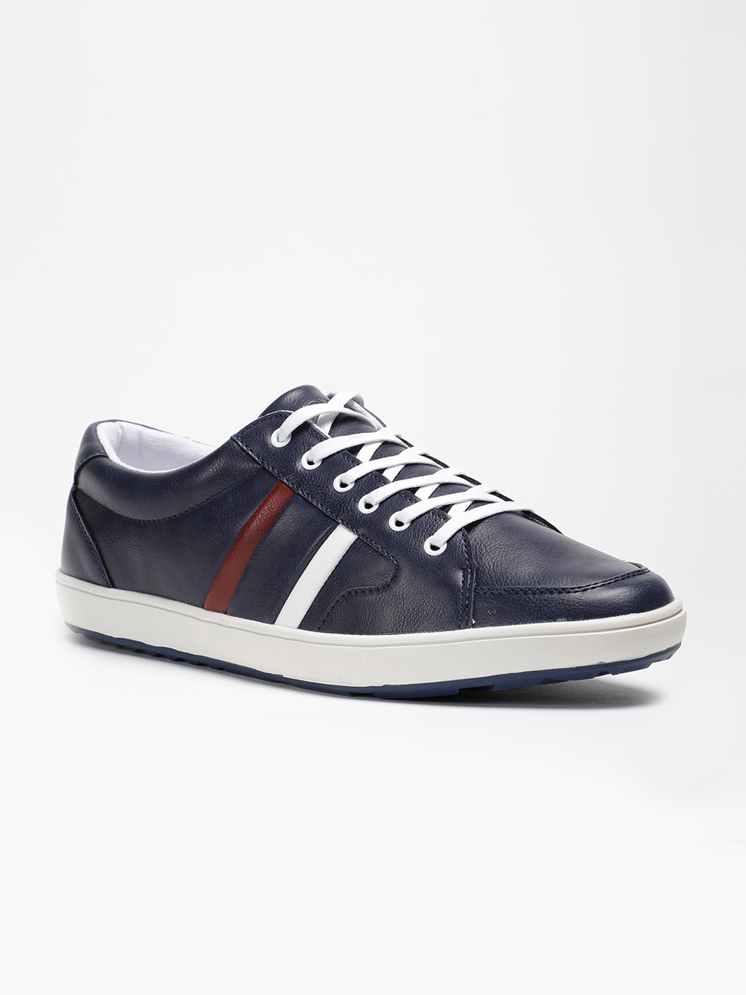Buy LOCOMOTIVE Men Navy Blue Sneakers - Casual Shoes for Men 6527483 ...