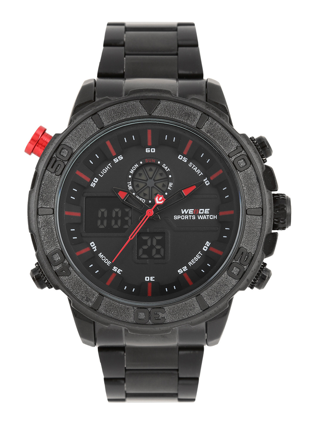 Buy WEIDE Men Black Analogue And Digital Watch WH6108B 2C - Watches for ...