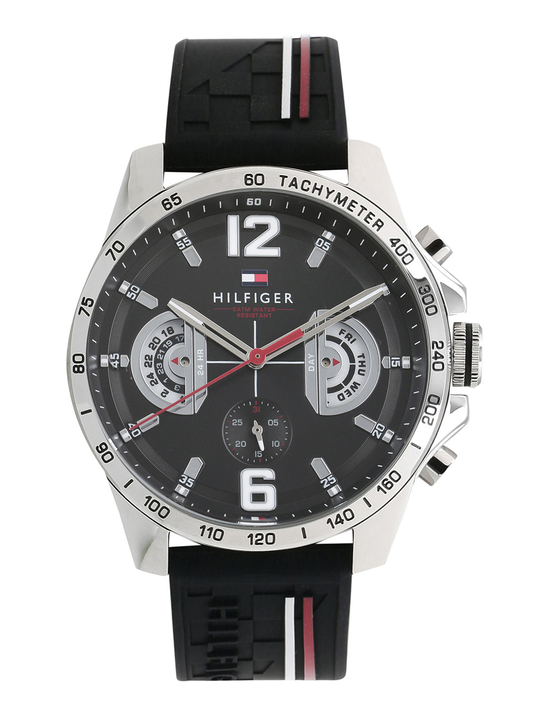 Buy Tommy Hilfiger Men Black Analogue Watch TH1791473 - Watches for Men ...
