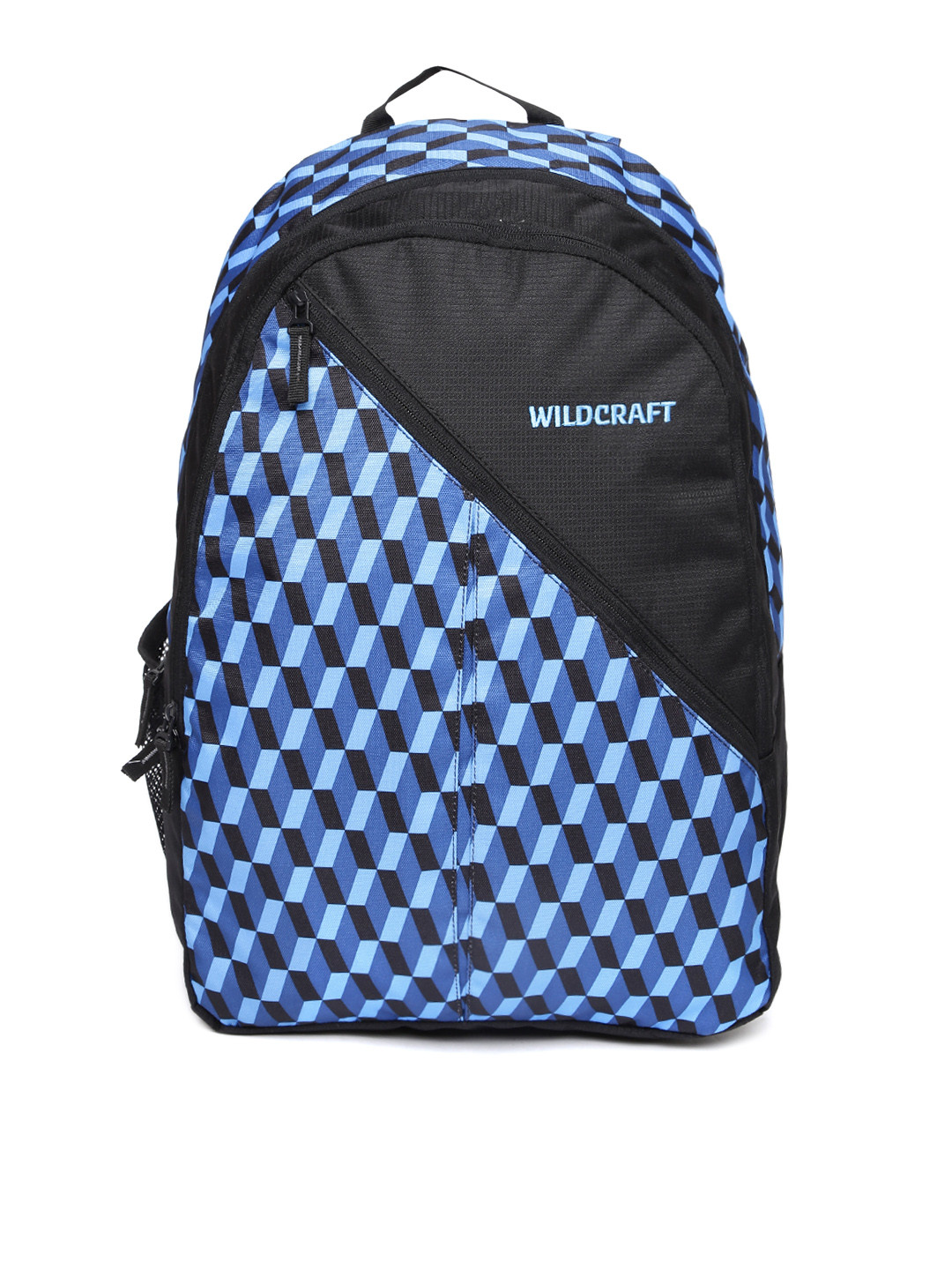 Buy Wildcraft Unisex Blue & Black Graphic Volcano Backpack - Backpacks ...