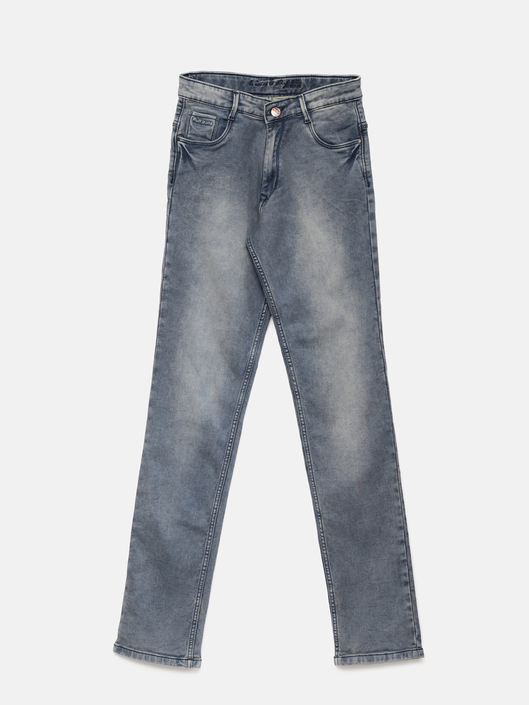 Buy RUFF Boys Blue Stretchable Jeans - Jeans for Boys 6536827 | Myntra