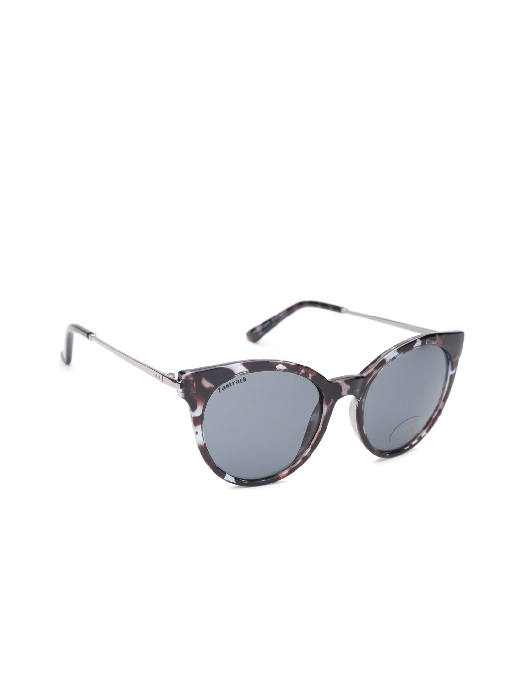 Buy Fastrack Women Cateye Sunglasses NBC092BK1F - Sunglasses for Women ...