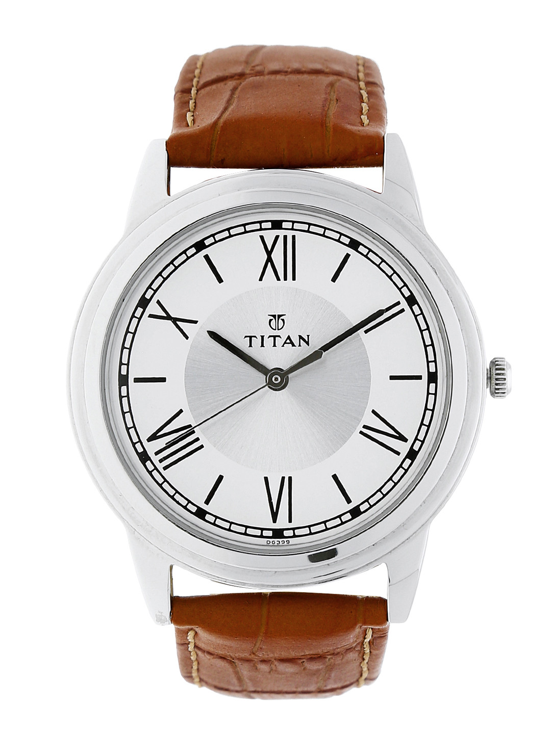 Buy Titan Karishma Upgrades Men Silver Analogue Watch NL1735SL01 ...