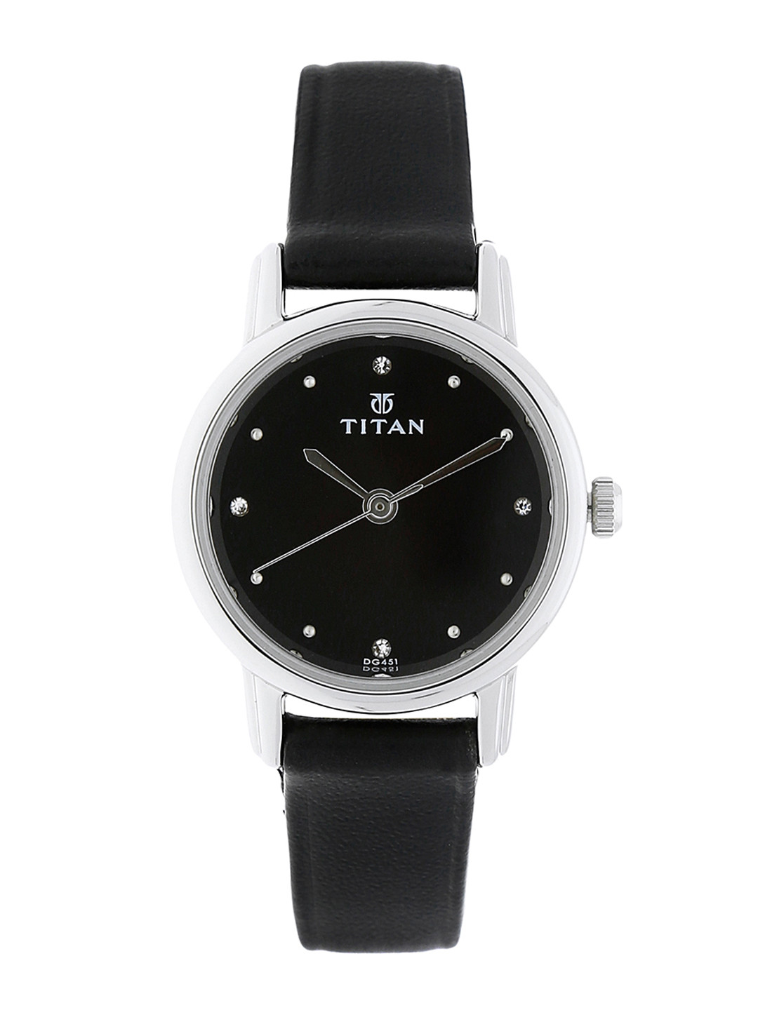Buy Titan Women Black Analogue Watch NK2572SL01 - Watches for Women ...