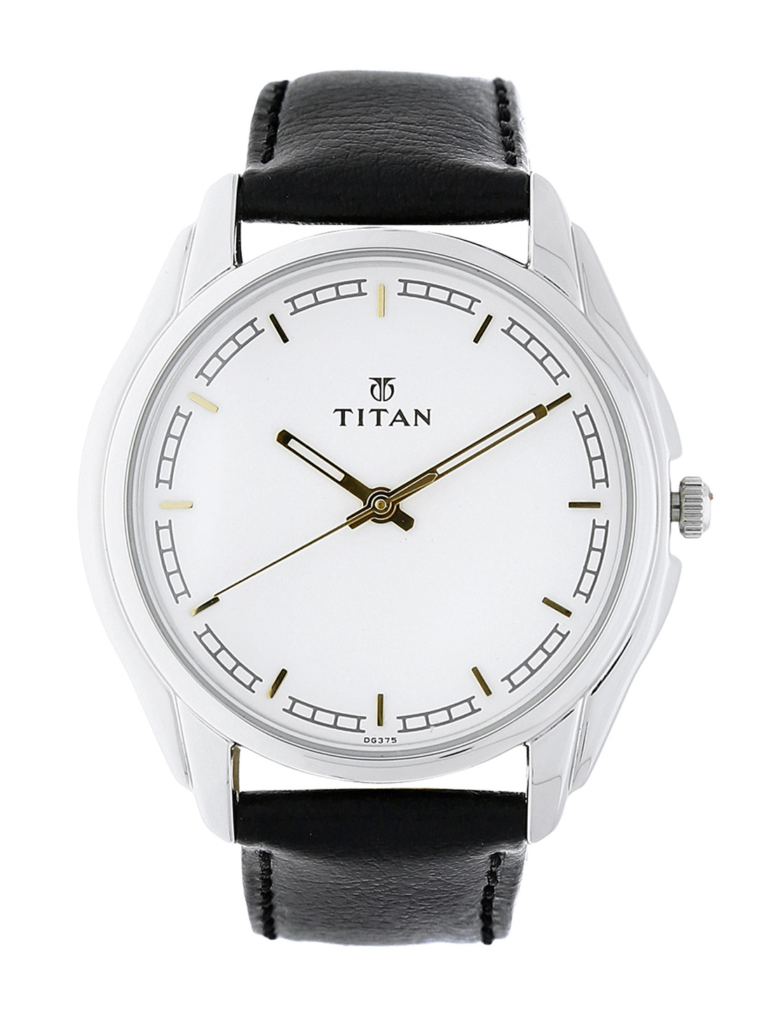 Buy Titan Men White & Black Analogue Watch NK1578SL06 - Watches for Men ...