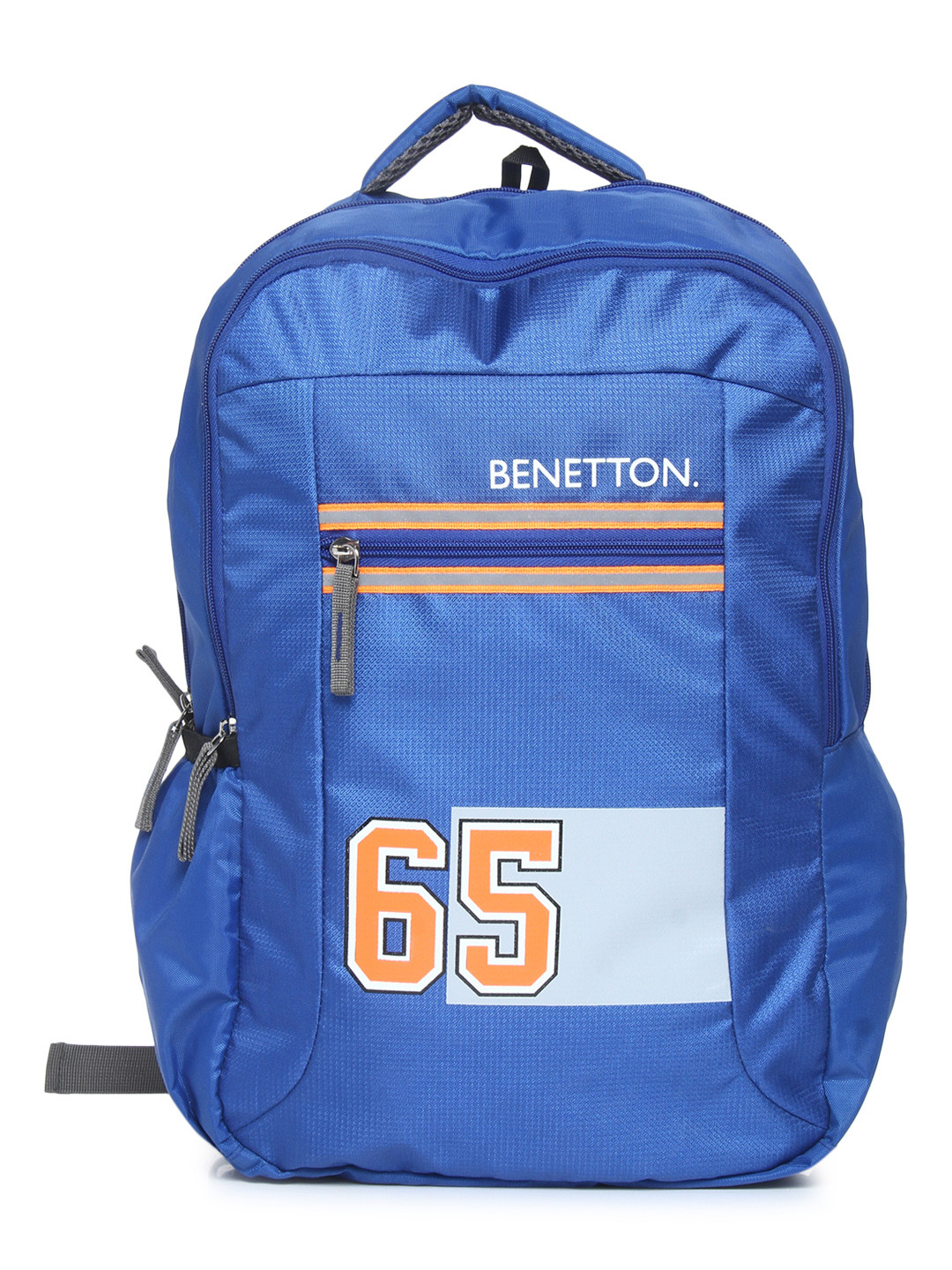 Buy United Colors Of Benetton Unisex Blue Graphic Backpack - Backpacks ...