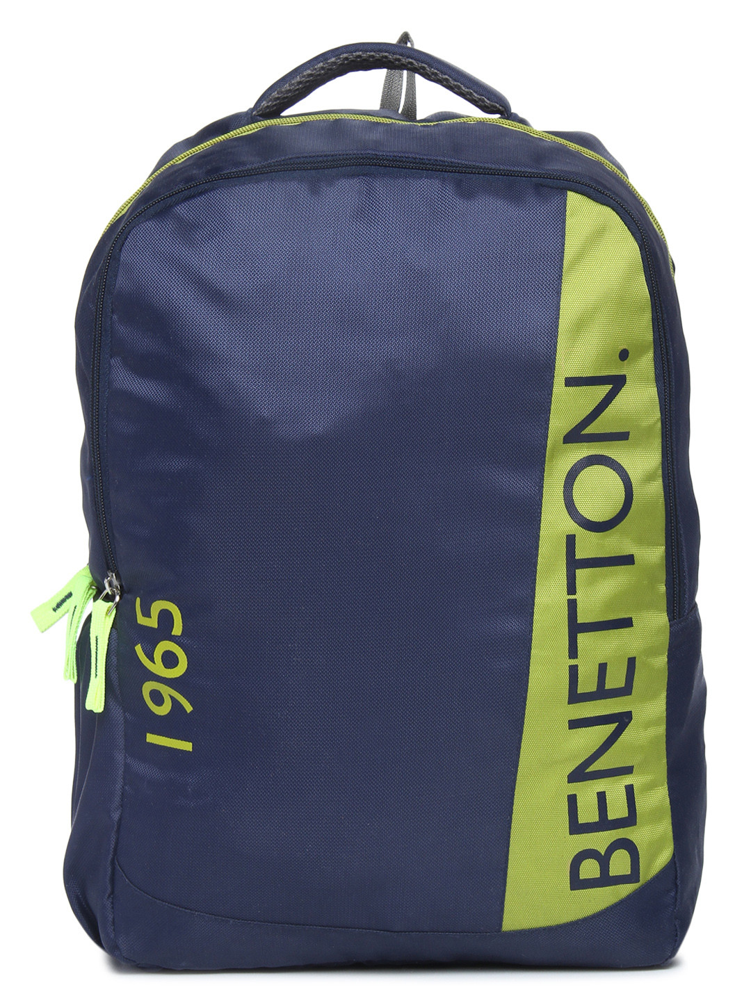 Buy United Colors Of Benetton Unisex Blue Graphic Backpack - Backpacks ...
