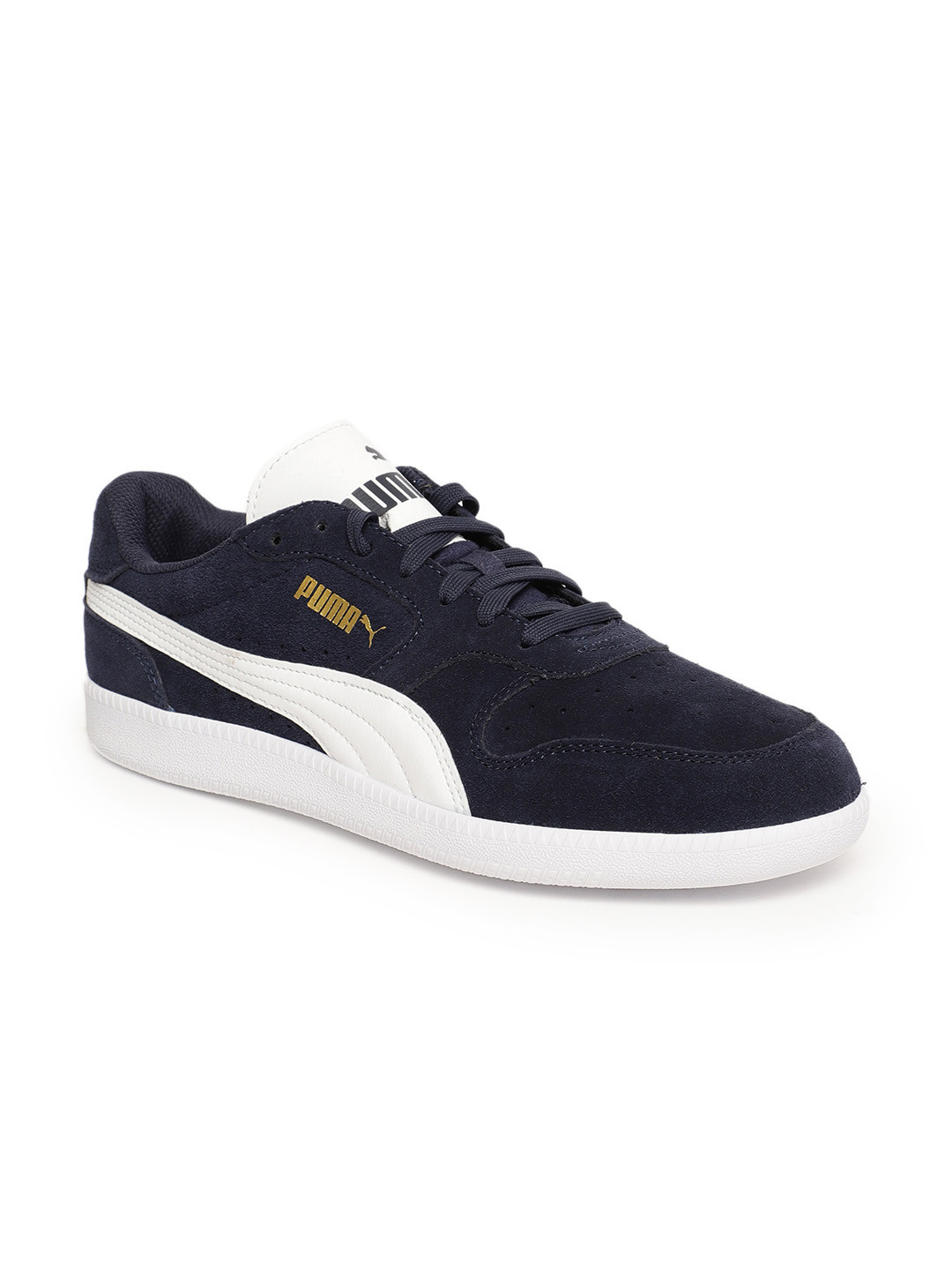 Buy Puma Men Navy Blue Icra Trainer SD Suede Sneakers - Casual Shoes ...