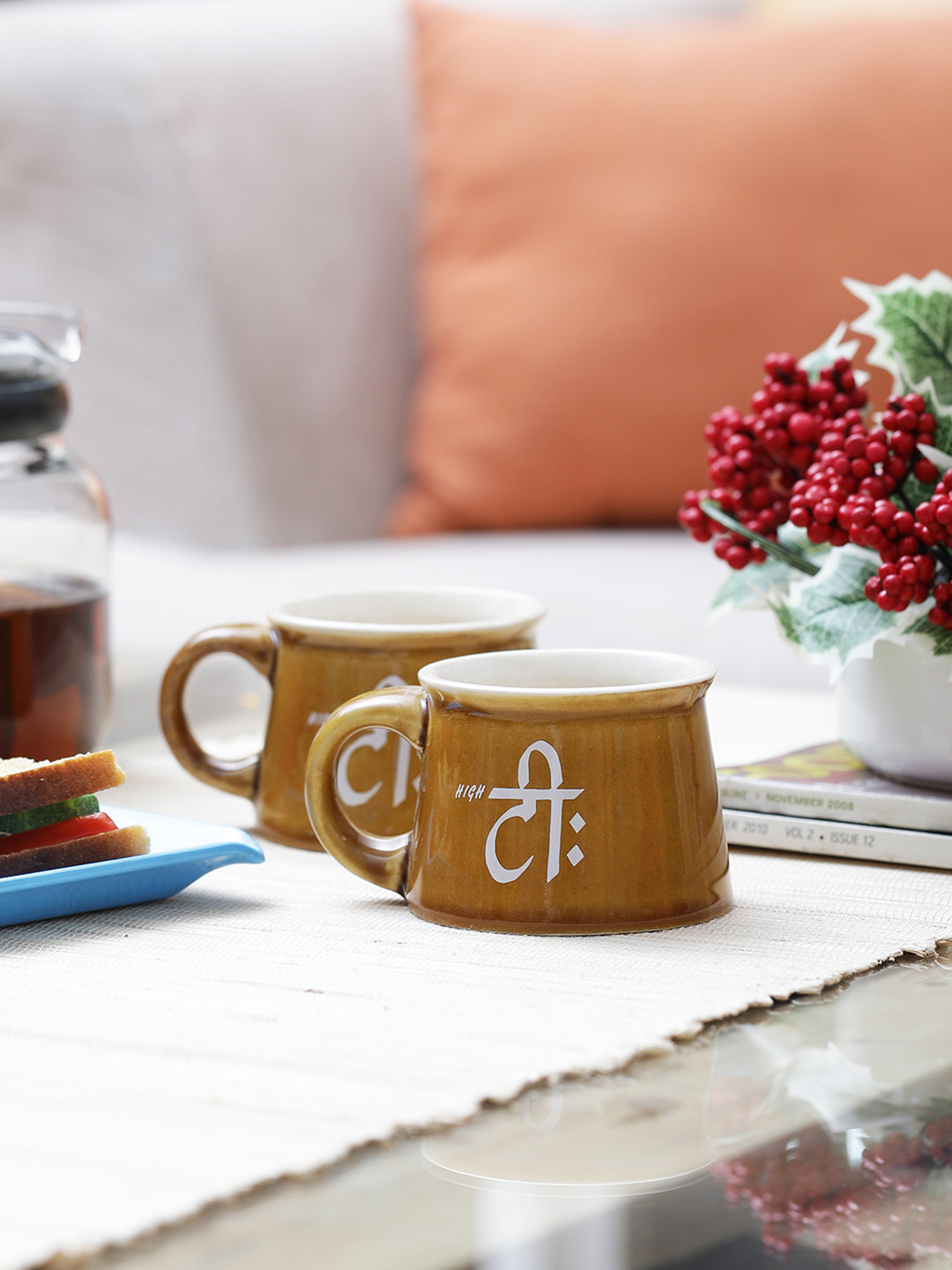 Buy High Tea Cups Set Of 2 - Cups And Mugs for Unisex 6593859 | Myntra