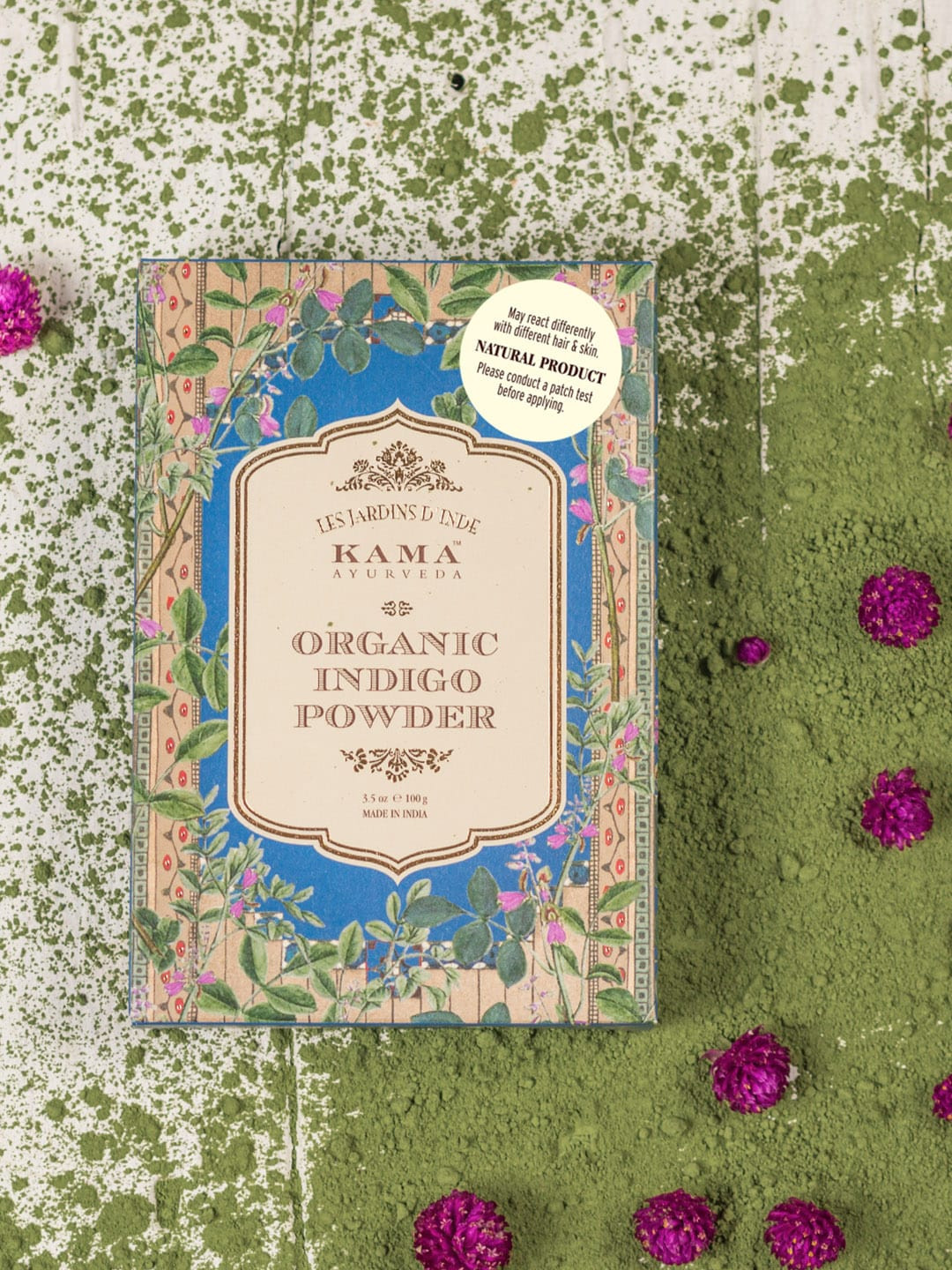 Buy KAMA AYURVEDA Unisex Organic Indigo Powder 100 G - Hair Colour for ...