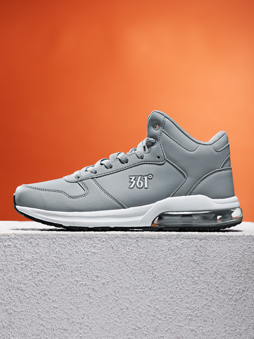 Buy 361 Degree Men Grey Active Running Shoes - Sports Shoes for Men ...