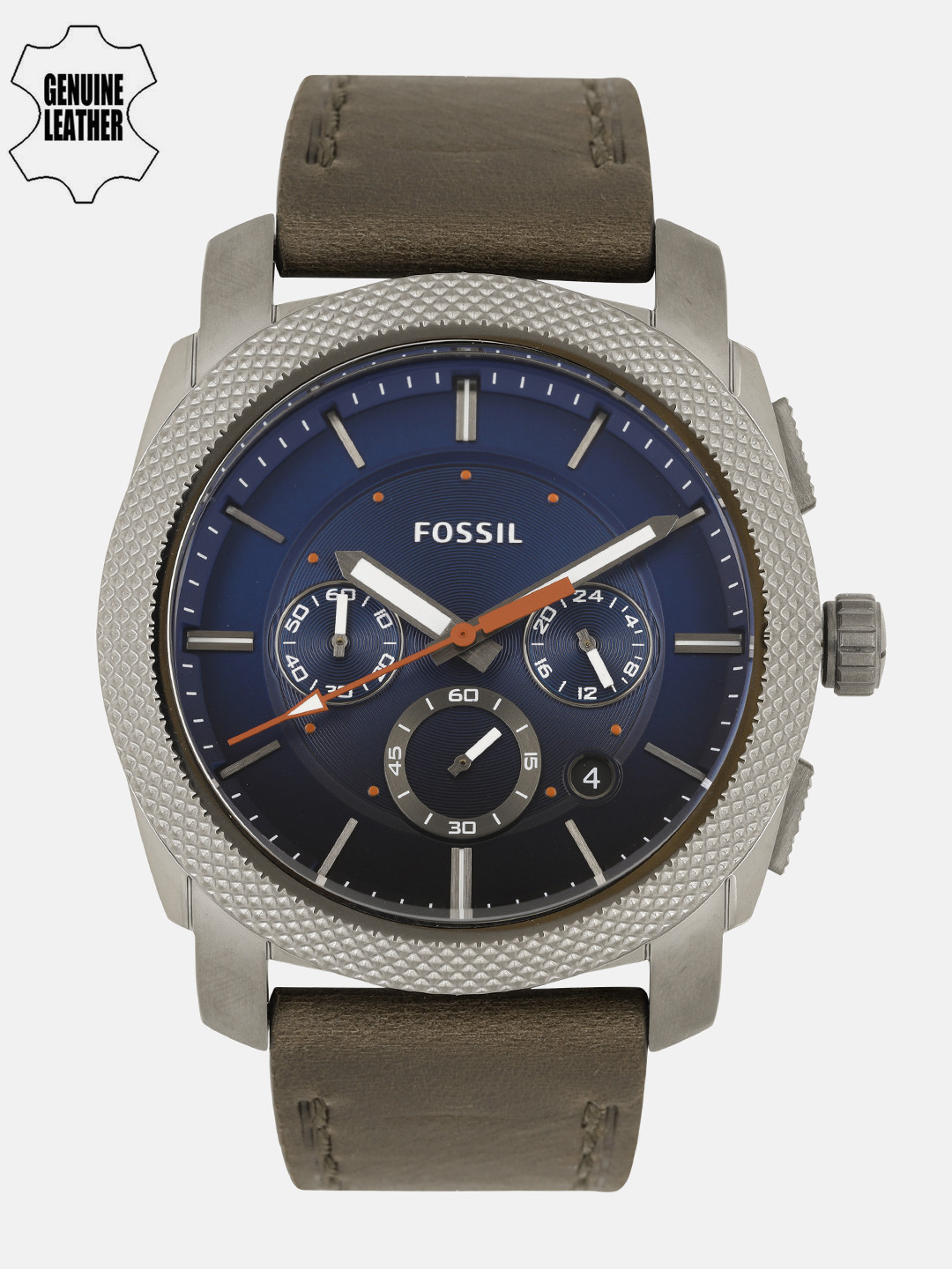 Buy Fossil Men Navy Blue Analogue Watch FS5388I_OR - Watches for Men ...