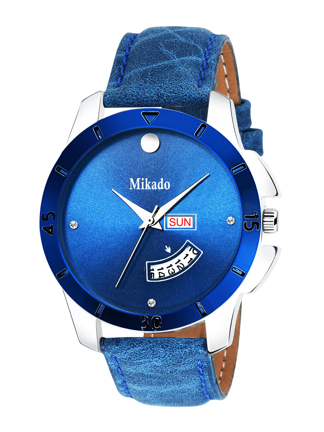 Buy Mikado Men Blue Analogue Watch SG 7490 - Watches for Men 6610842 ...