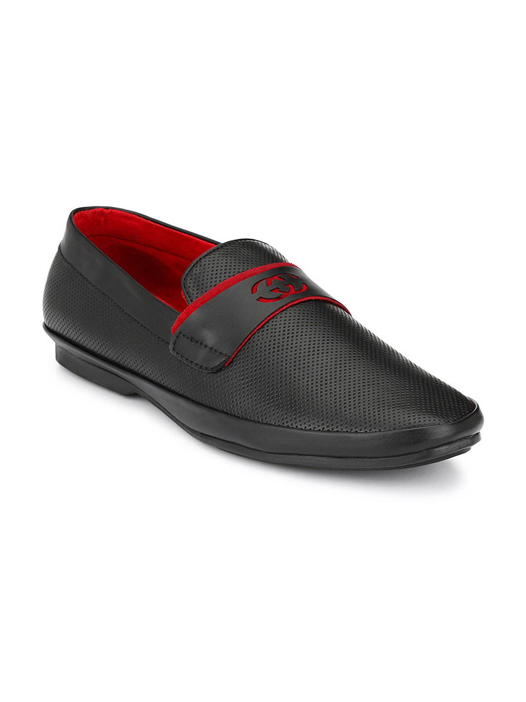 Buy Ferraiolo Men Black Loafers - Casual Shoes for Men 6611875 | Myntra