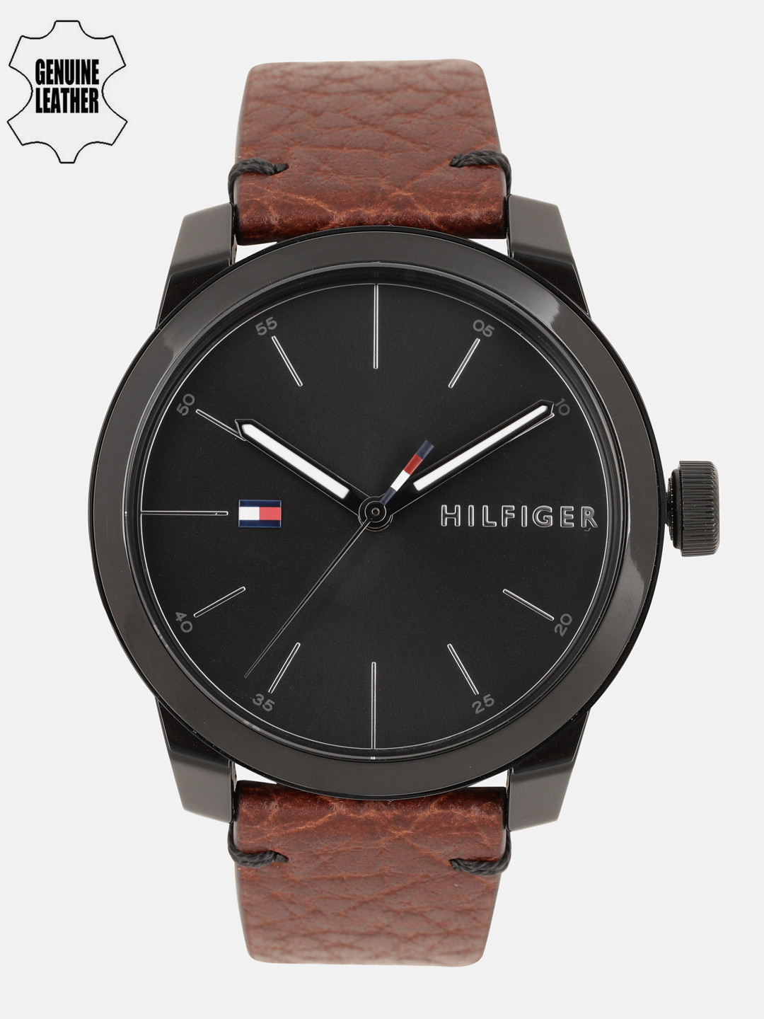 Buy Tommy Hilfiger Men Black Analogue Watch TH1791383_BBD1 - Watches ...