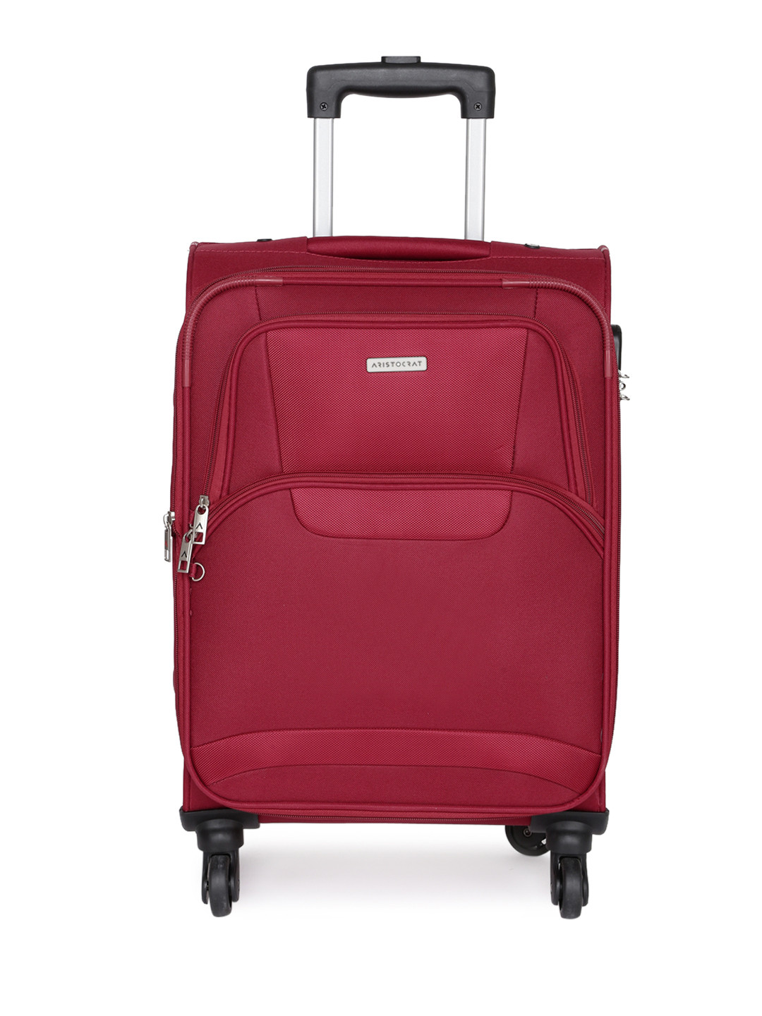 Buy Aristocrat Unisex Red AMBER 4W EXP STROLLY Cabin Trolley Bag ...