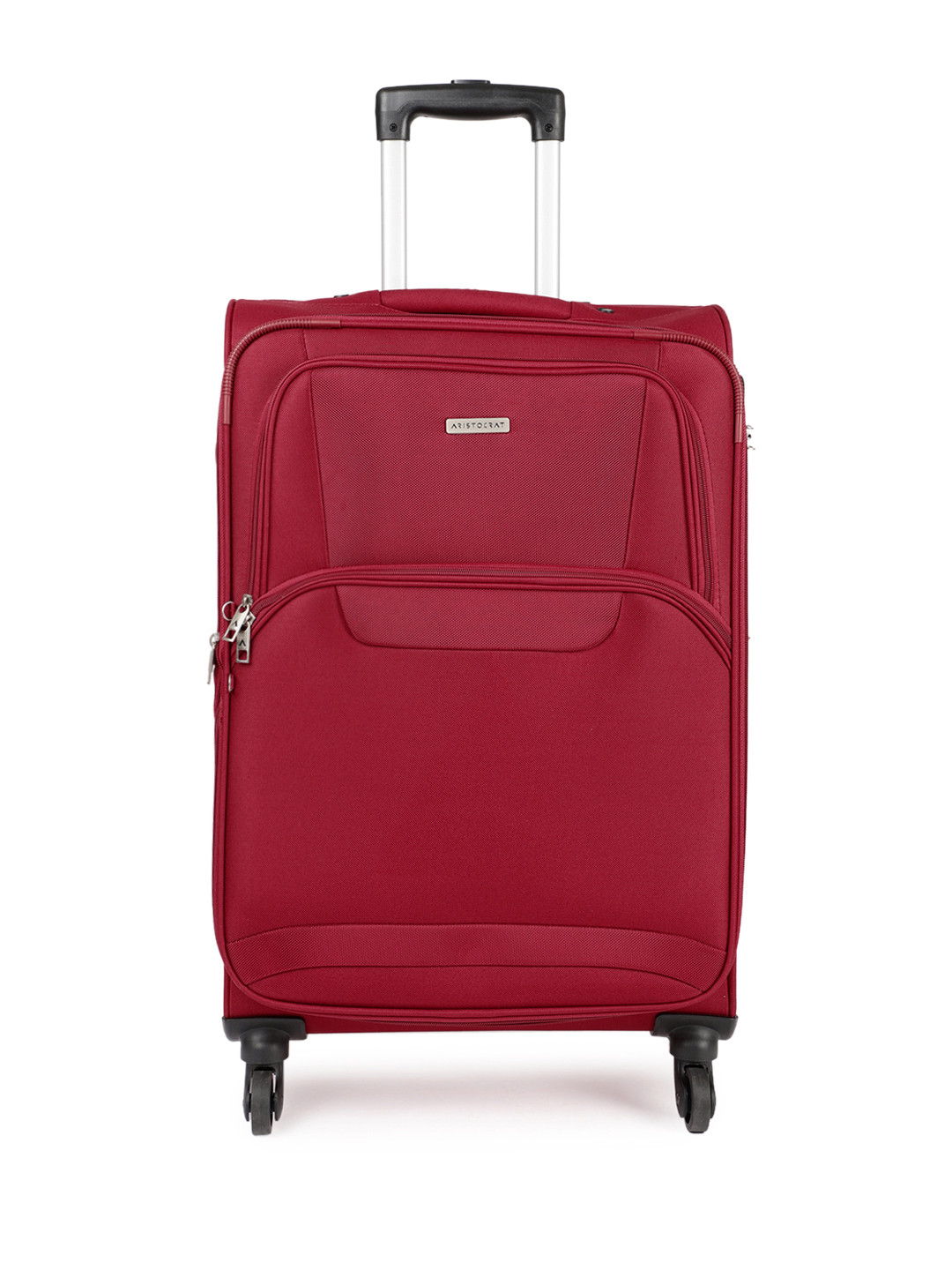 Buy Aristocrat Unisex Red AMBER 4W EXP STROLLY Large Trolley Bag ...