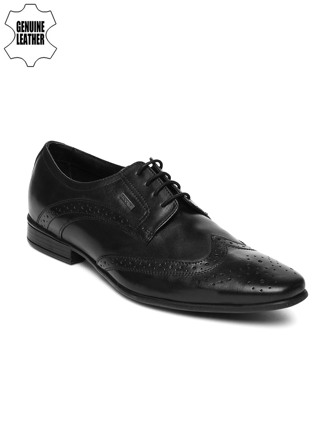 Buy Ruosh Work Men Black Contemporary Shoes - Formal Shoes for Men ...
