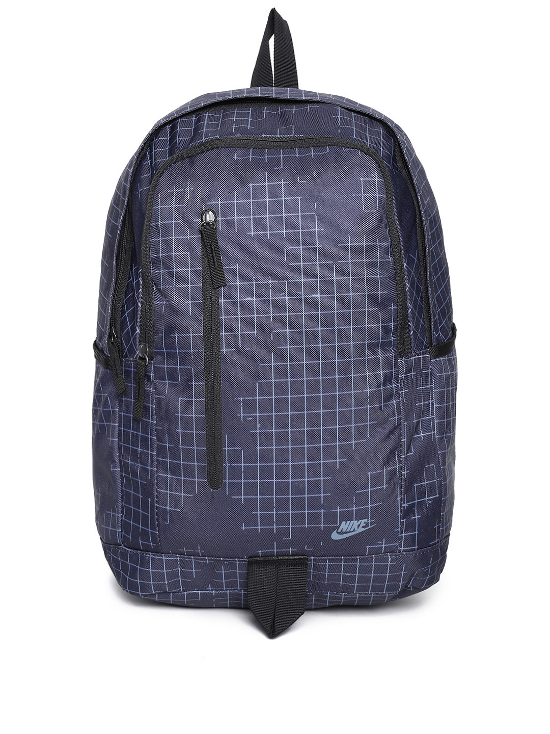 Buy Nike Unisex Navy Blue Geometric Backpack - Backpacks for Unisex ...