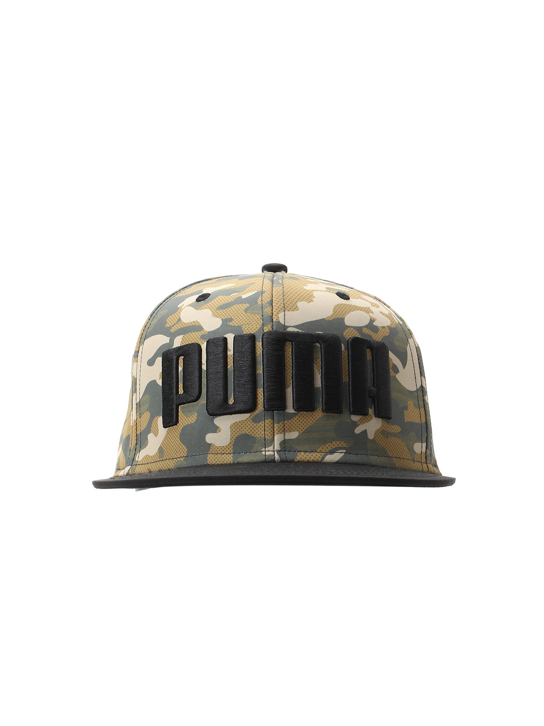 Buy Puma Unisex Beige & Grey Camouflage Printed Baseball Cap - Caps for ...