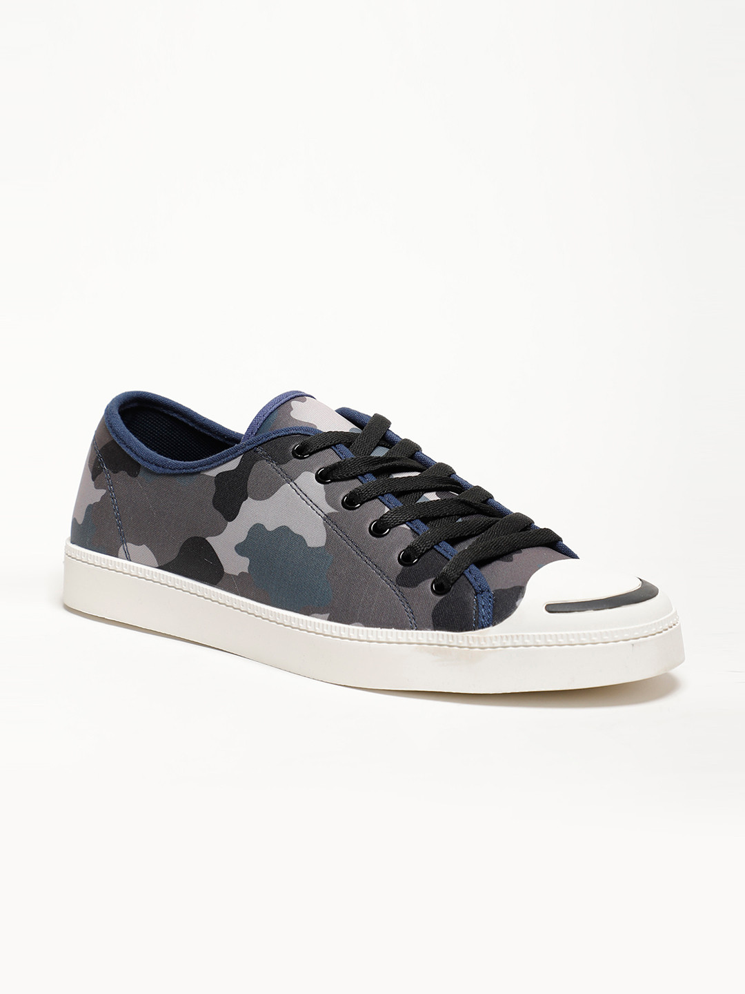 Buy LOCOMOTIVE Men Navy Blue Sneakers - Casual Shoes for Men 6697228 ...