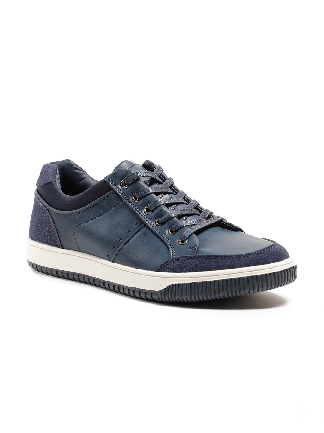 Buy LOCOMOTIVE Men Navy Blue Sneakers - Casual Shoes for Men 6697238 ...