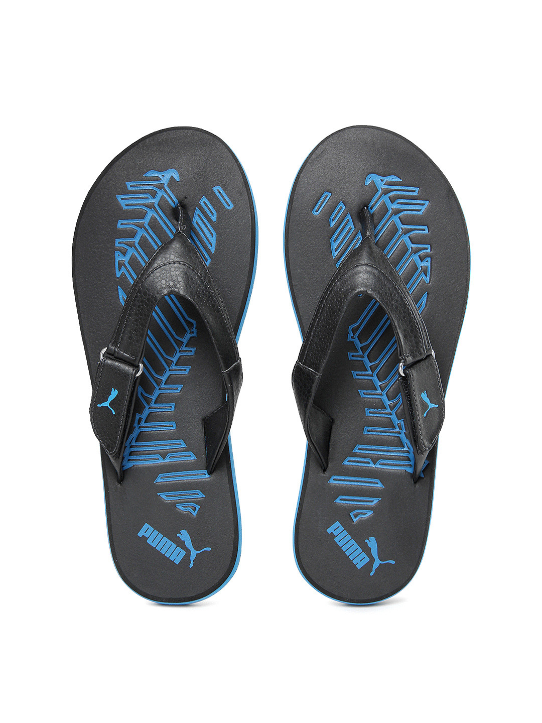 Buy Puma Men Black Breeze 4 Ind. Flip Flops - Flip Flops for Men ...