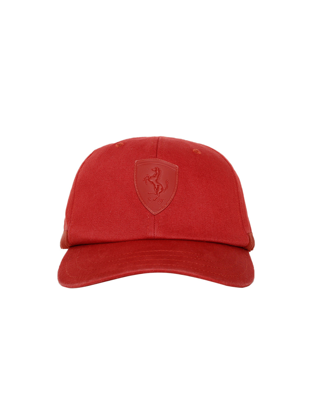 Buy Puma Unisex Red Embroidered Ferrari LS Baseball Cap - Caps for ...