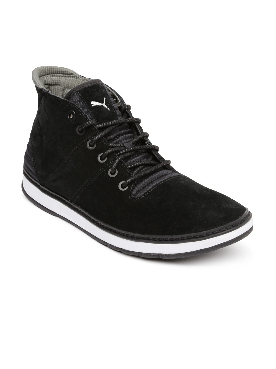 Buy Puma Men Black Suede Casual Shoes - Casual Shoes for Men 6699759 ...