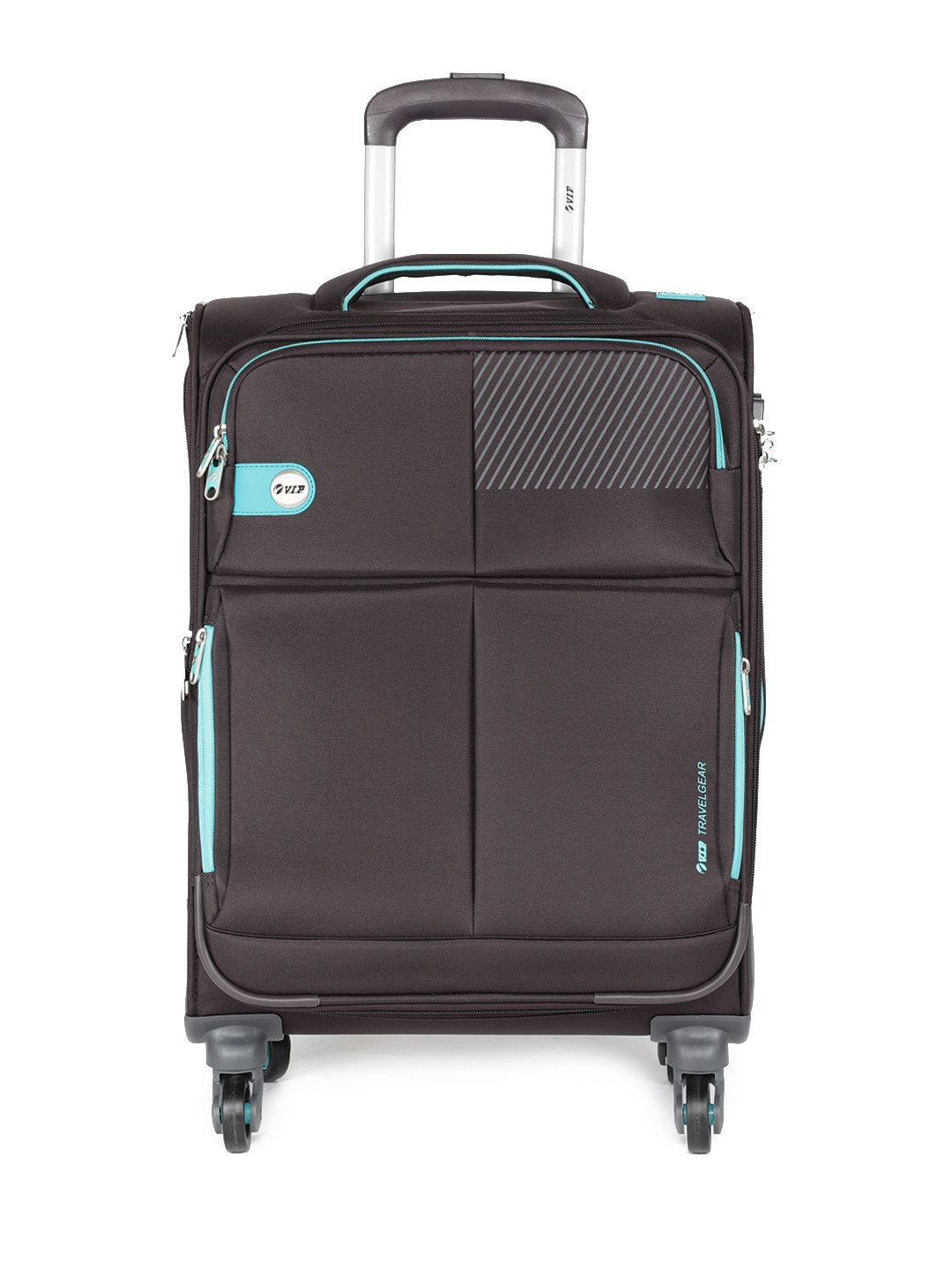 Buy VIP Unisex Coffee Brown MODULUS 4W EXP STROLLY 59 Cabin Trolley ...