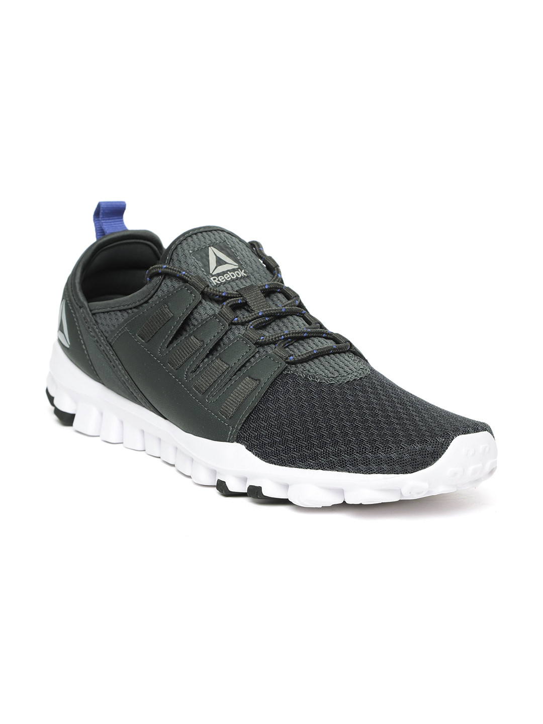 Buy Reebok Men Green & Navy Blue Identity Flex Xtreme Running Shoes ...