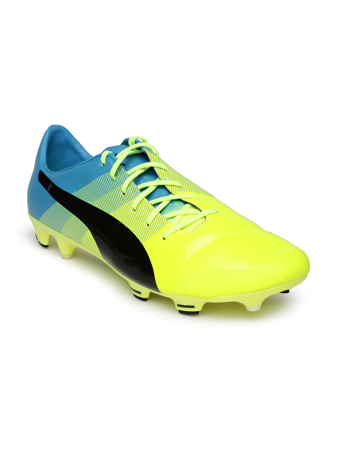 Buy Puma Men Yellow EvoPOWER 1.3 Football Shoes - Sports Shoes for Men ...