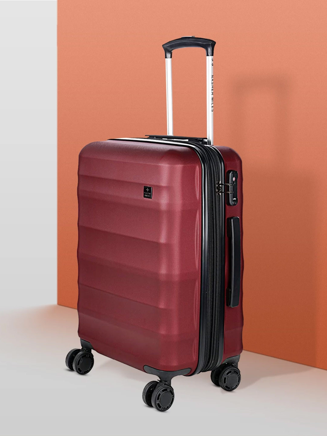 Buy Nasher Miles Rome Hard Sided Large Trolley Bags 75 Cm - Trolley Bag ...