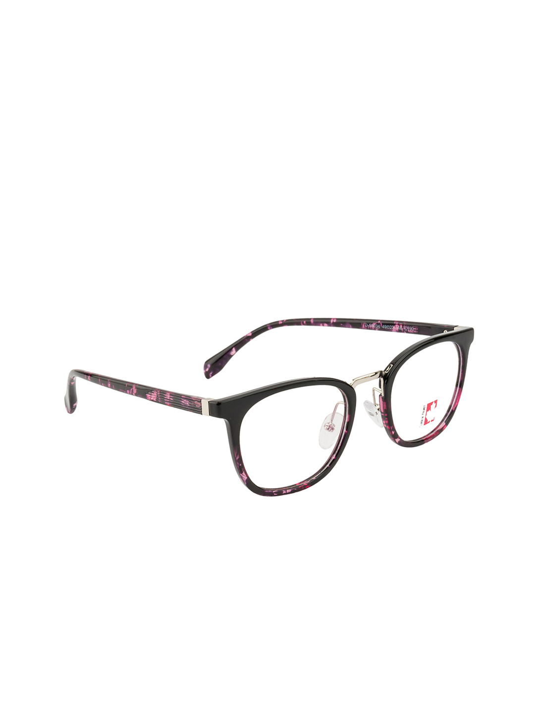 Buy Clark N Palmer Unisex Black Tortoise Shell Full Rim Square Frames ...