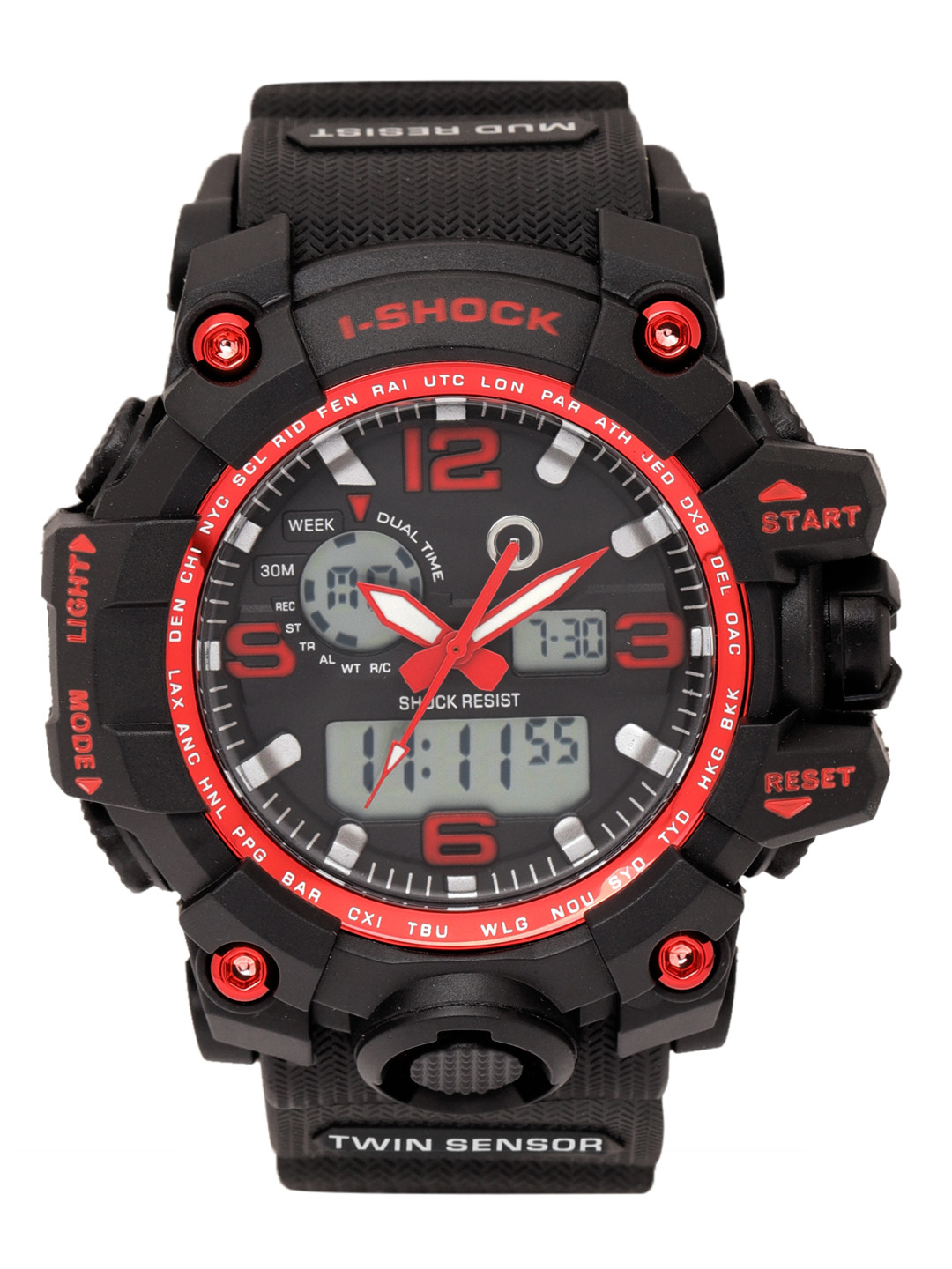 Buy Integriti Men Black Analogue And Digital Watch IGM013B - Watches ...