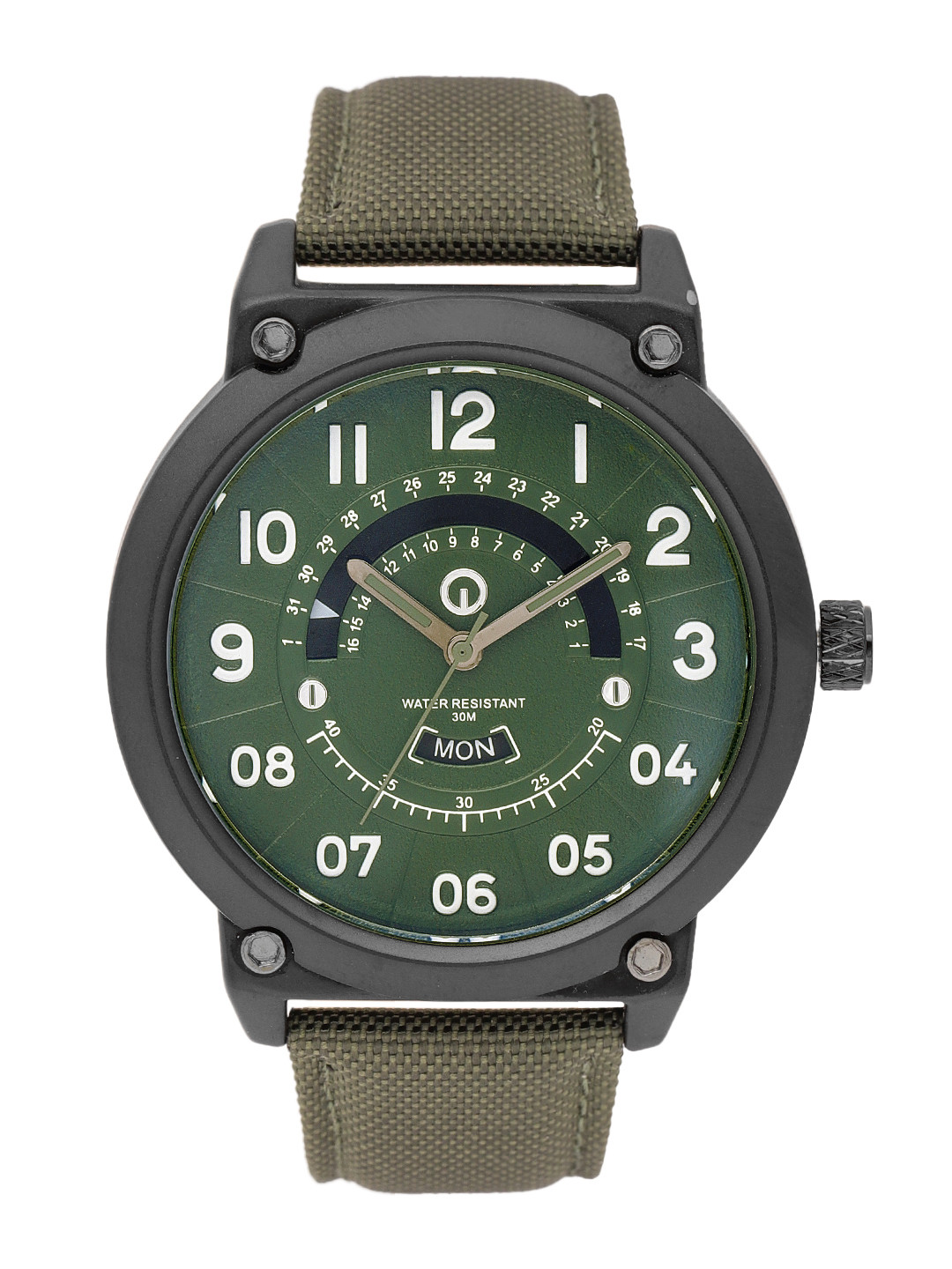 Buy Integriti Men Green Analogue Watch IGM018C - Watches for Men ...