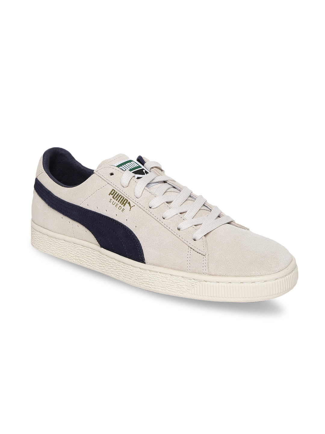 Buy Puma Men Beige Suede Sneakers - Casual Shoes for Men 6739019 | Myntra