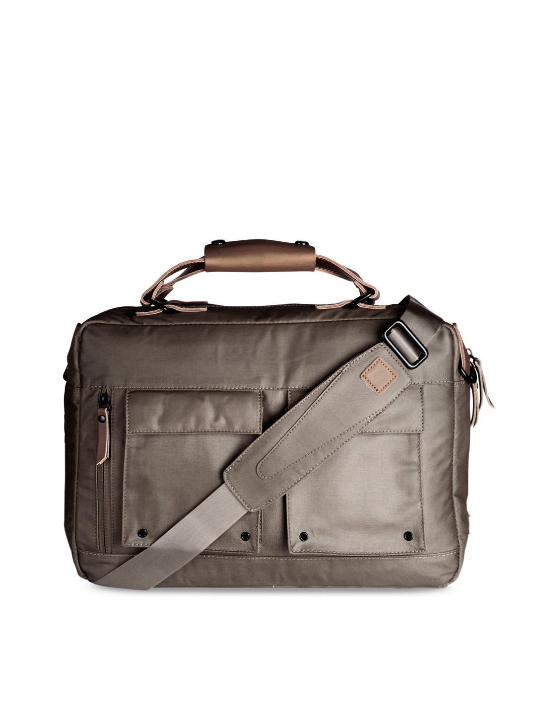 Buy Scarters Unisex Brown Solid Laptop Bag - Laptop Bag for Unisex ...