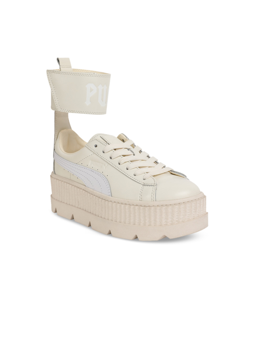 Buy Puma Women Beige Ankle Strap Wn S Sneakers - Casual Shoes for Women ...