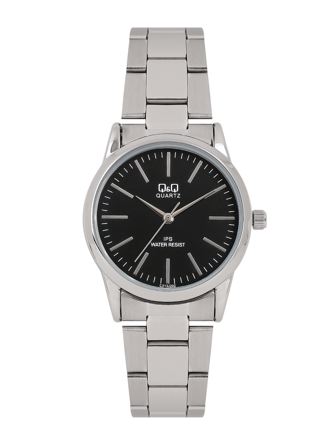 Buy Q&Q Women Black Analogue Watch C213J202Y - Watches for Women ...