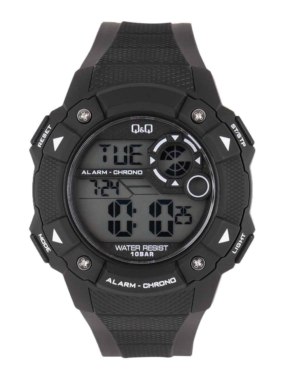 Buy Q&Q Men Black Digital Watch M145J002Y - Watches for Men 6814627 ...