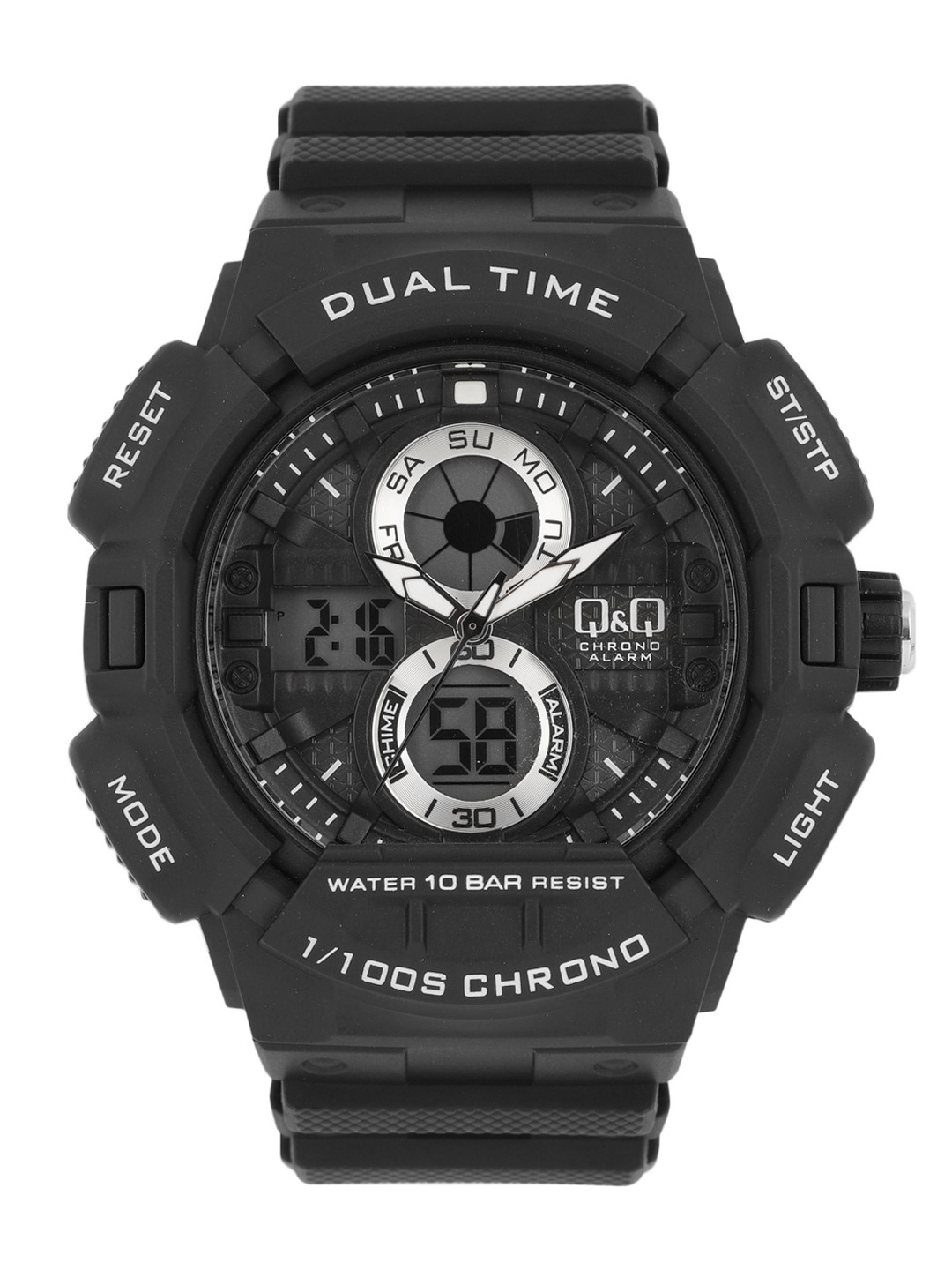 Buy Q&Q Men Black Analogue And Digital Watch GW81J001Y - Watches for ...